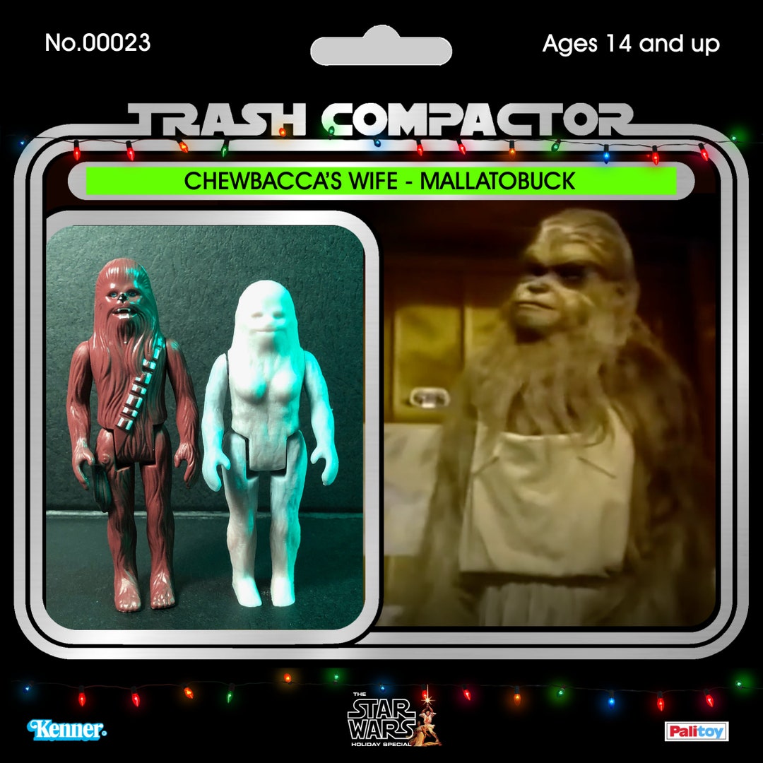 Mallatobuck (malla), Chewbacca’s Wife. - 3D Printed Model Kit- Vintage ...