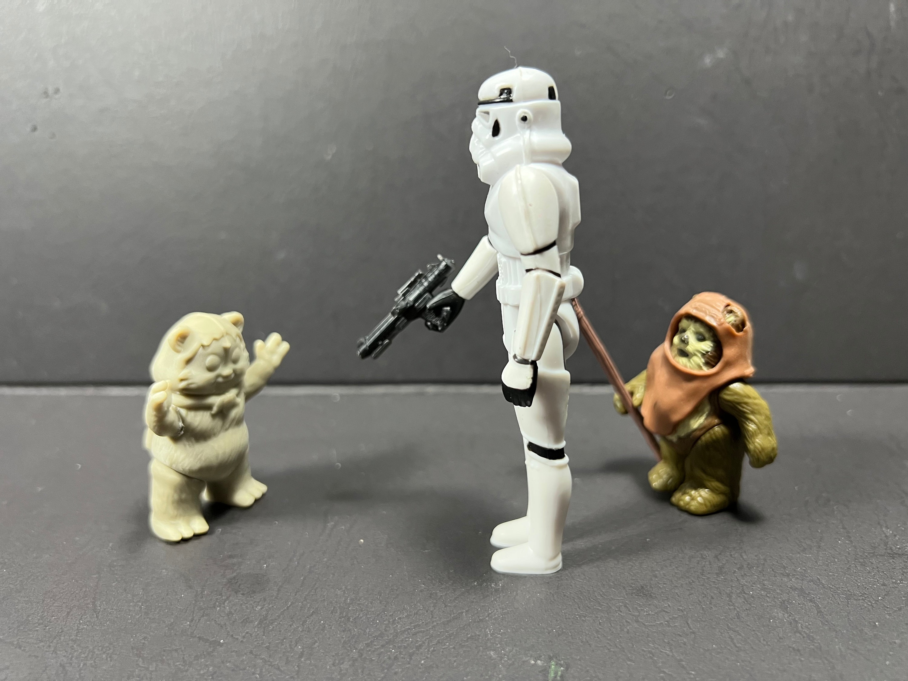 Princess Kneesaa ewoks 3D Printed Model Kit From - Etsy UK