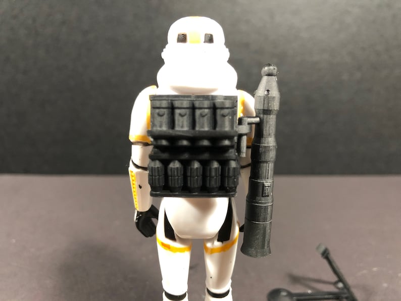 Artillery mortar Stormtrooper Kit 3D Printed Model Kit - Etsy