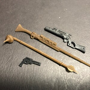 Build a Boba - Weapons Pack - 3D Printed- Vintage-style Star Wars ...