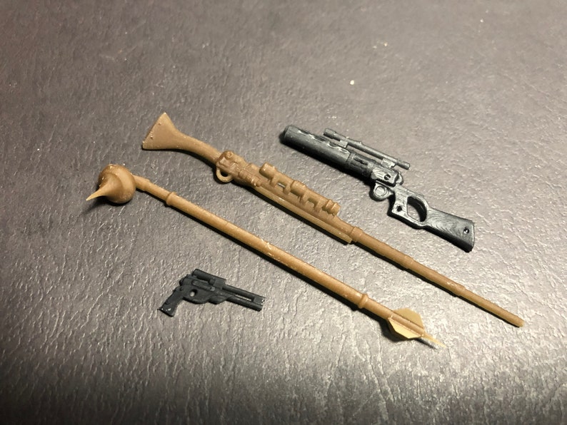 Build a Boba Weapons Pack 3D Printed - Etsy