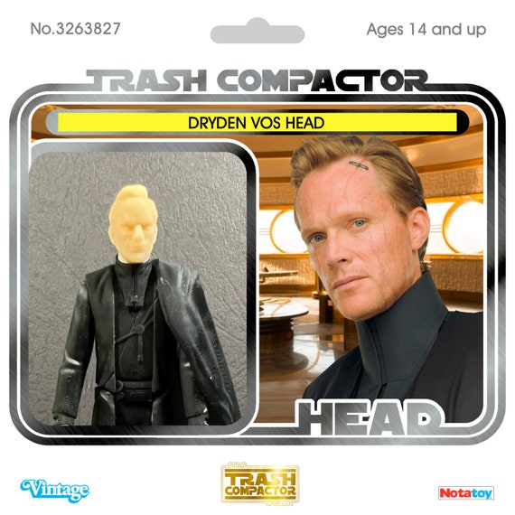 Dryden Vos Head 3D Printed Model Kit - Etsy