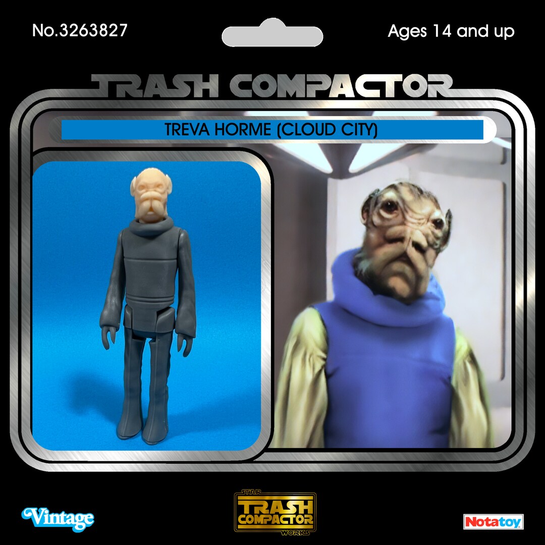 Treva Horme (cloud City) - 3D Printed- Vintage-style Star Wars Custom ...