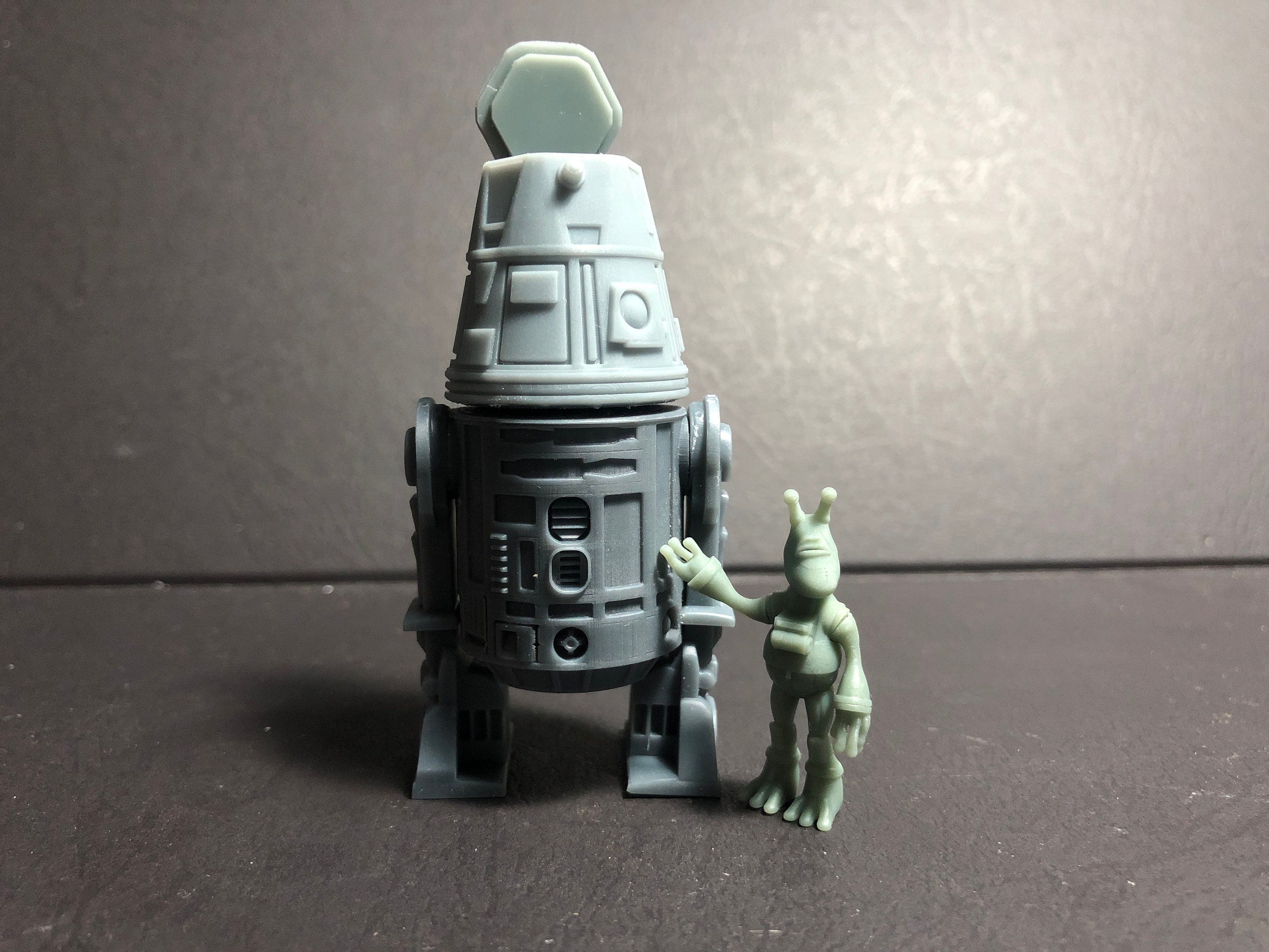 Colonel Meebur Gascon and M5-BZ 3D Printed Model Kit | Etsy