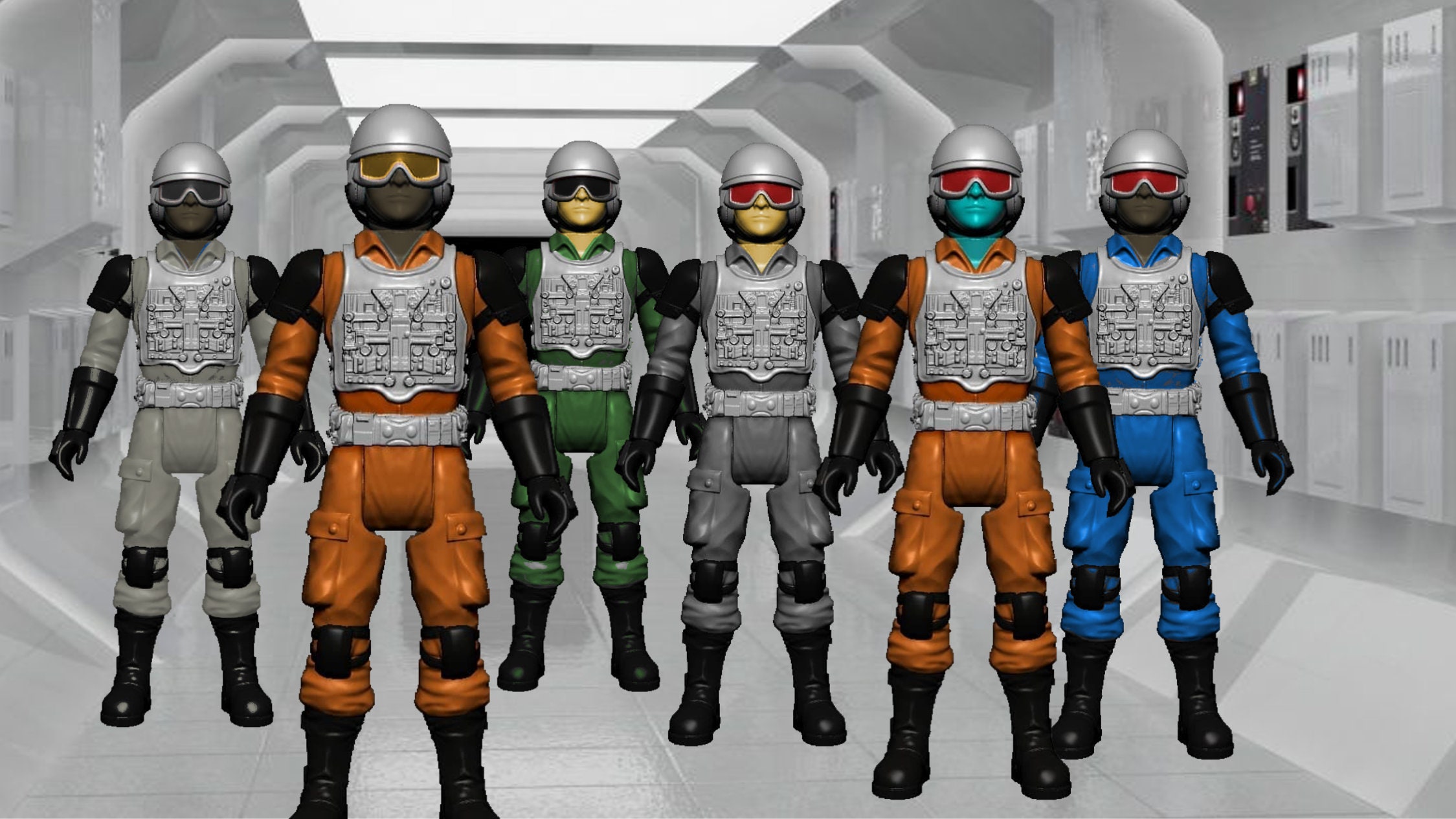 Rebel Shock Trooper MATTROMAN333 3D Printed Model Kit - Etsy