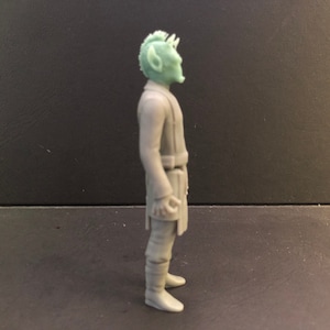 Rodian Jedi Knight - 3D Printed Model Kit- Vintage-style Star Wars ...