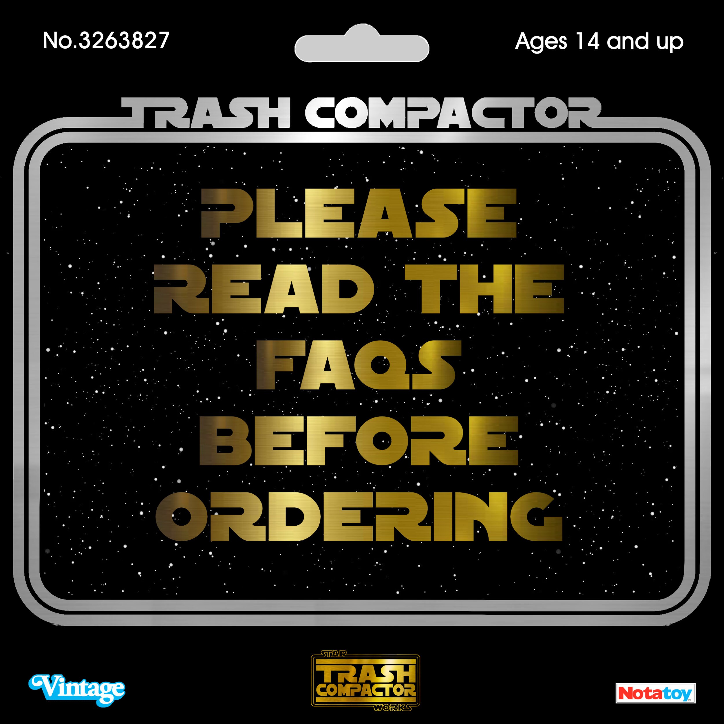 Faqs - Please Read Before Ordering?- Vintage-style Star Wars Custom - Etsy