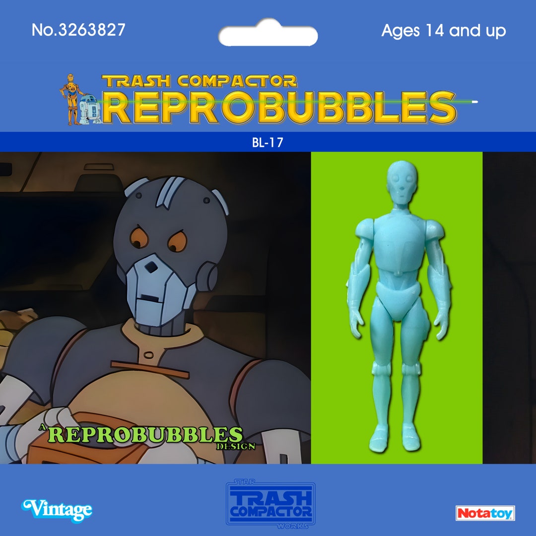 BL-17 (droids) - 3D Printed Model Kit - From Reprobubbles- Vintage ...