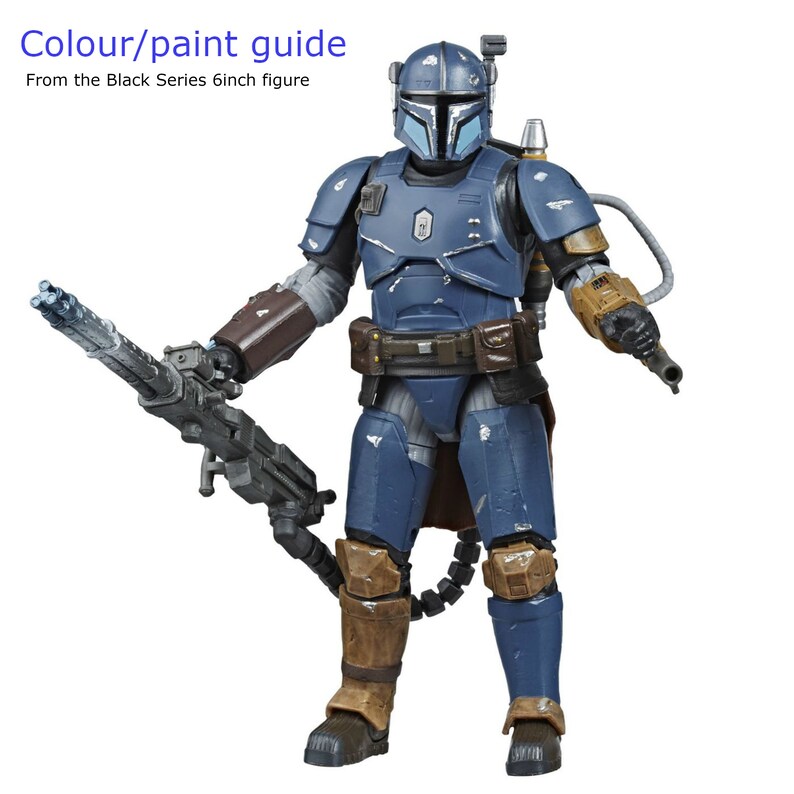 Heavy Mando 2.0 3D Printed Model Kit New and Improved - Etsy UK