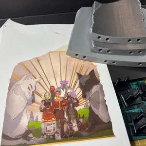 Spectres Mural - 3D Printed Model Kit (from Rebels & Ashoka) - Vintage ...