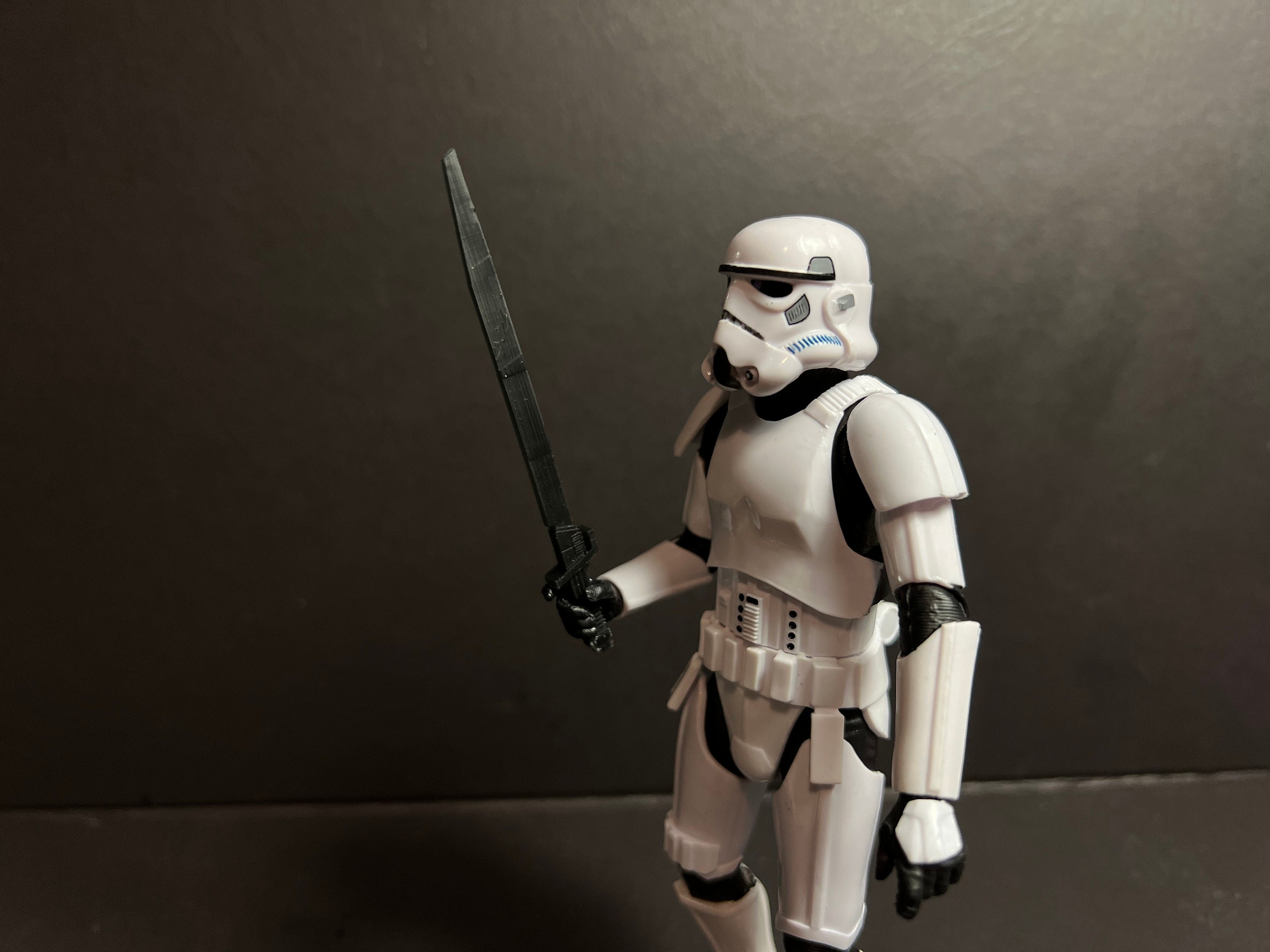 Dark Saber 1/12 6inch Black Series Scale 3D Printed - Etsy