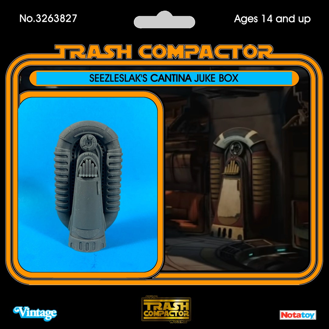 Seezleslak's cantina Juke Box - 3D Printed- Vintage-style Star Wars ...