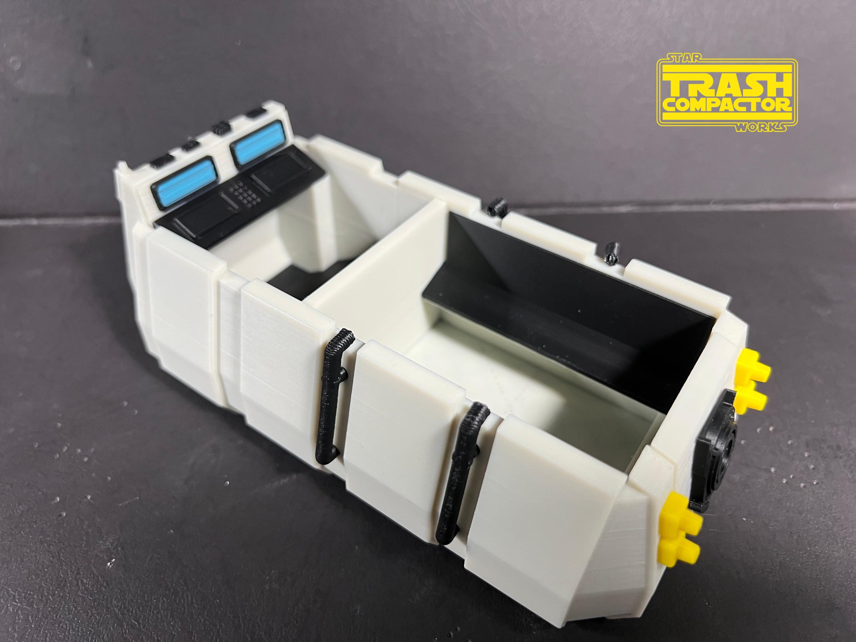 Hoth Rebel Speeder Transport - 3D Printed Model Kit- Vintage-style Star ...
