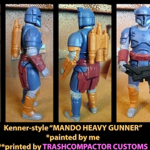 Heavy Mando 2.0 3D Printed Model Kit New and Improved - Etsy UK