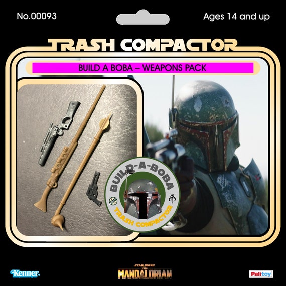 Build a Boba Weapons Pack 3D Printed | Etsy