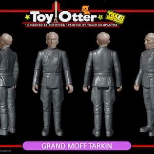 Grand Moff Tarkin, Designed by Toyotter- 3D Printed Model Kit- Vintage ...