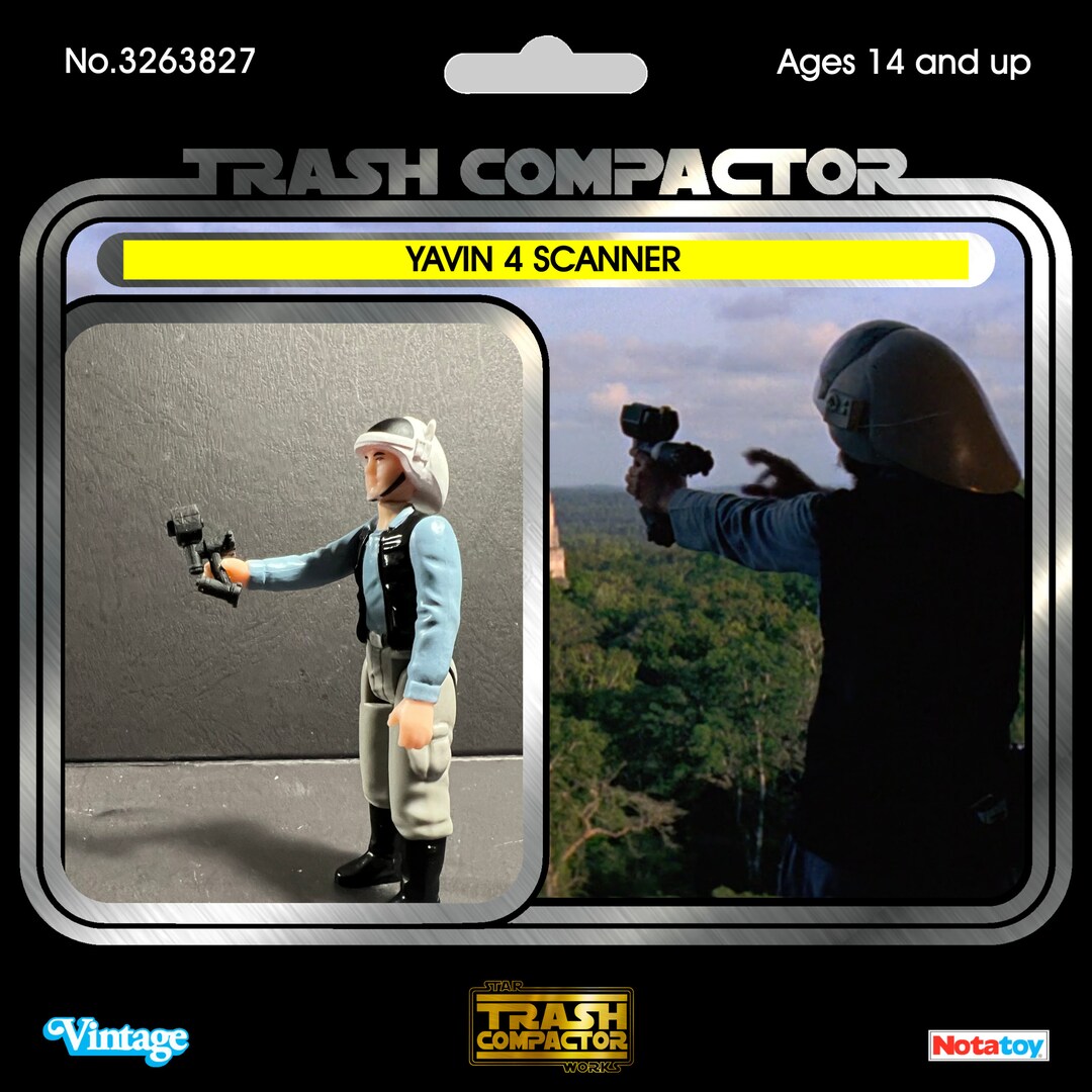 Yavin 4 Sentry Scanner for Rebel Fleet Trooper - Vintage-style Star ...