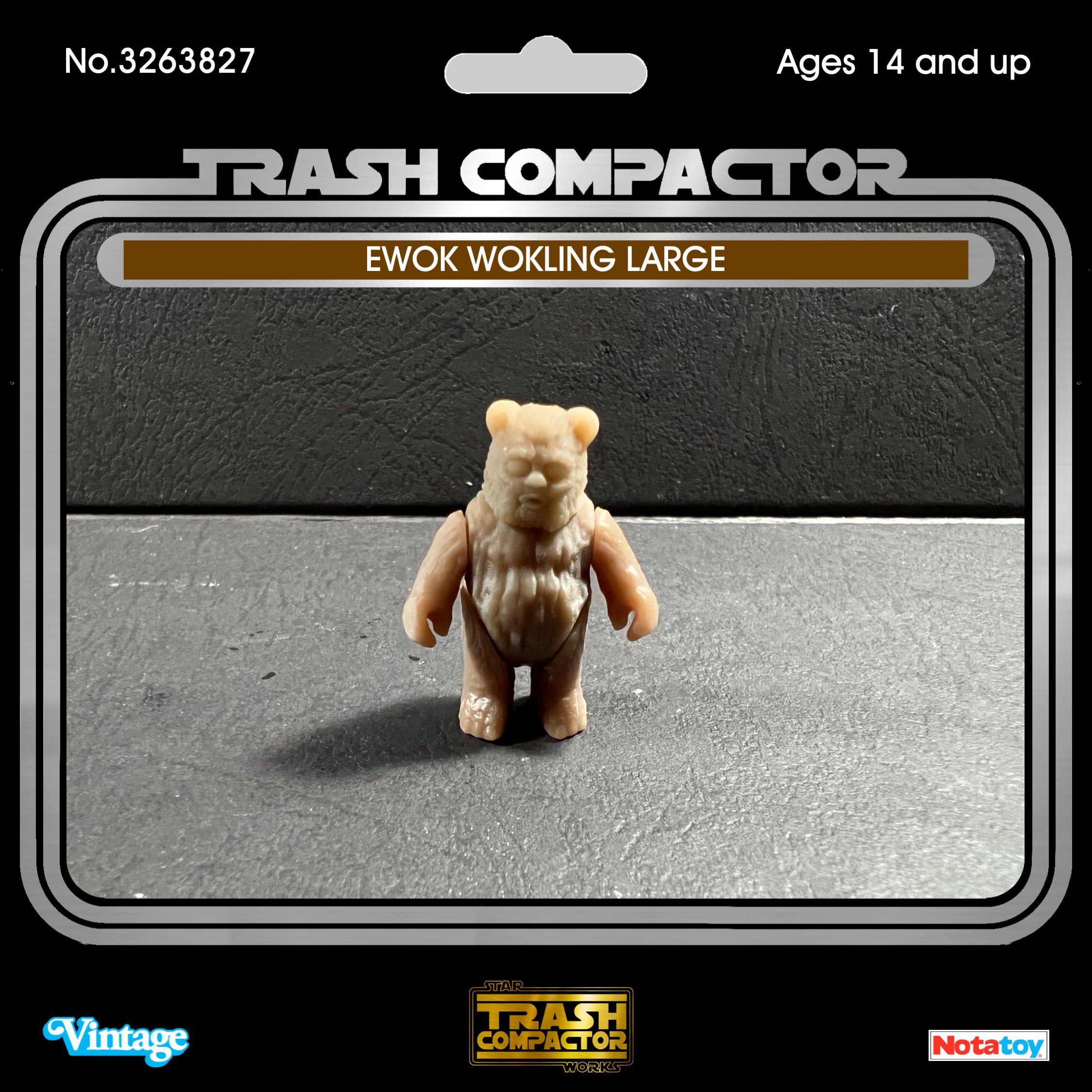 Ewok Woklings three Sizes 3D Printed Model Kit - Etsy