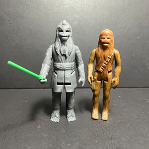 Jedi Master Kelnacca (the Acolyte) - 3D Printed Model Kit - Vintage ...