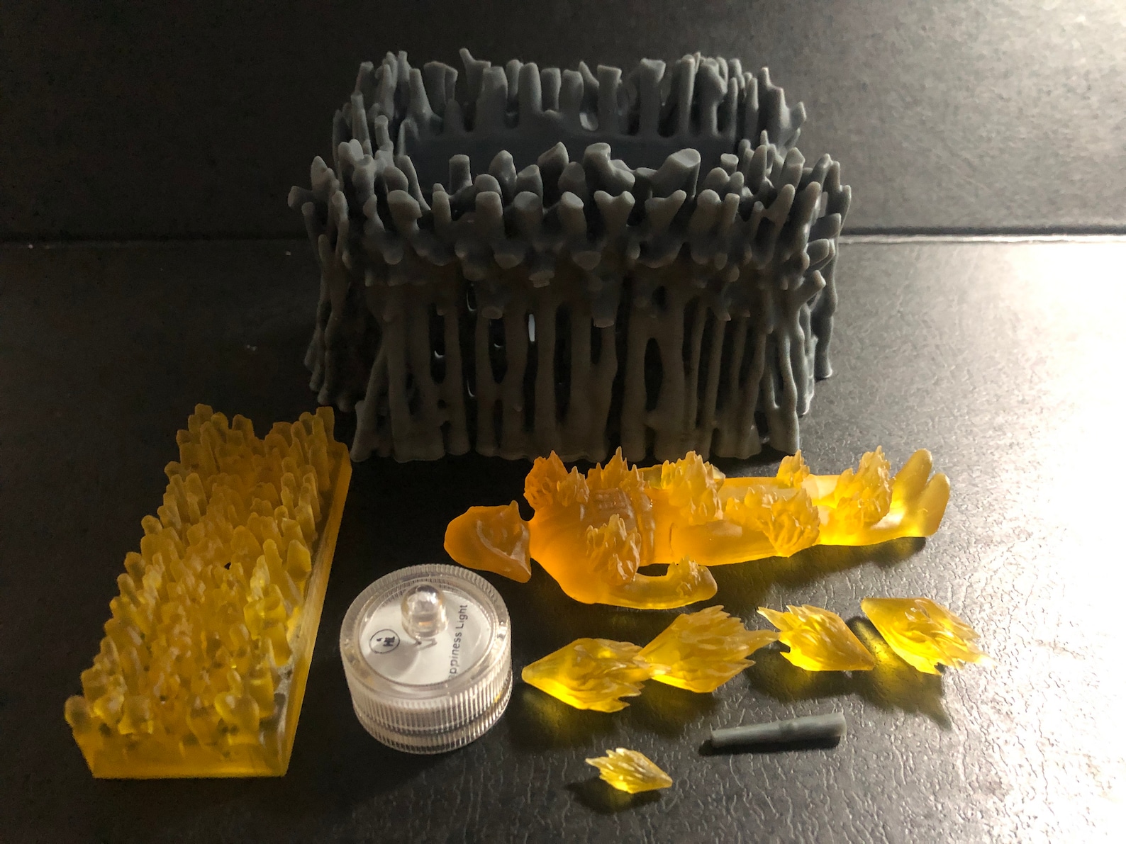 Darth Vader Funeral Pyre 3D Printed - Etsy