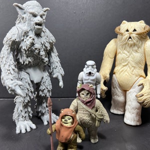 Gorax (ewoks Animated) - 3D Printed Model Kit- Vintage-style Star Wars ...