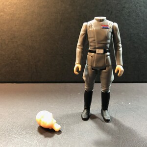 High General Cassio Tagge Head- Vintage-style Star Wars Custom (3.75 ...