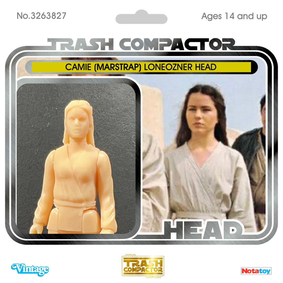 Camie Marstrap Head - 3D Printed Model Kit - Vintage-style Star Wars ...