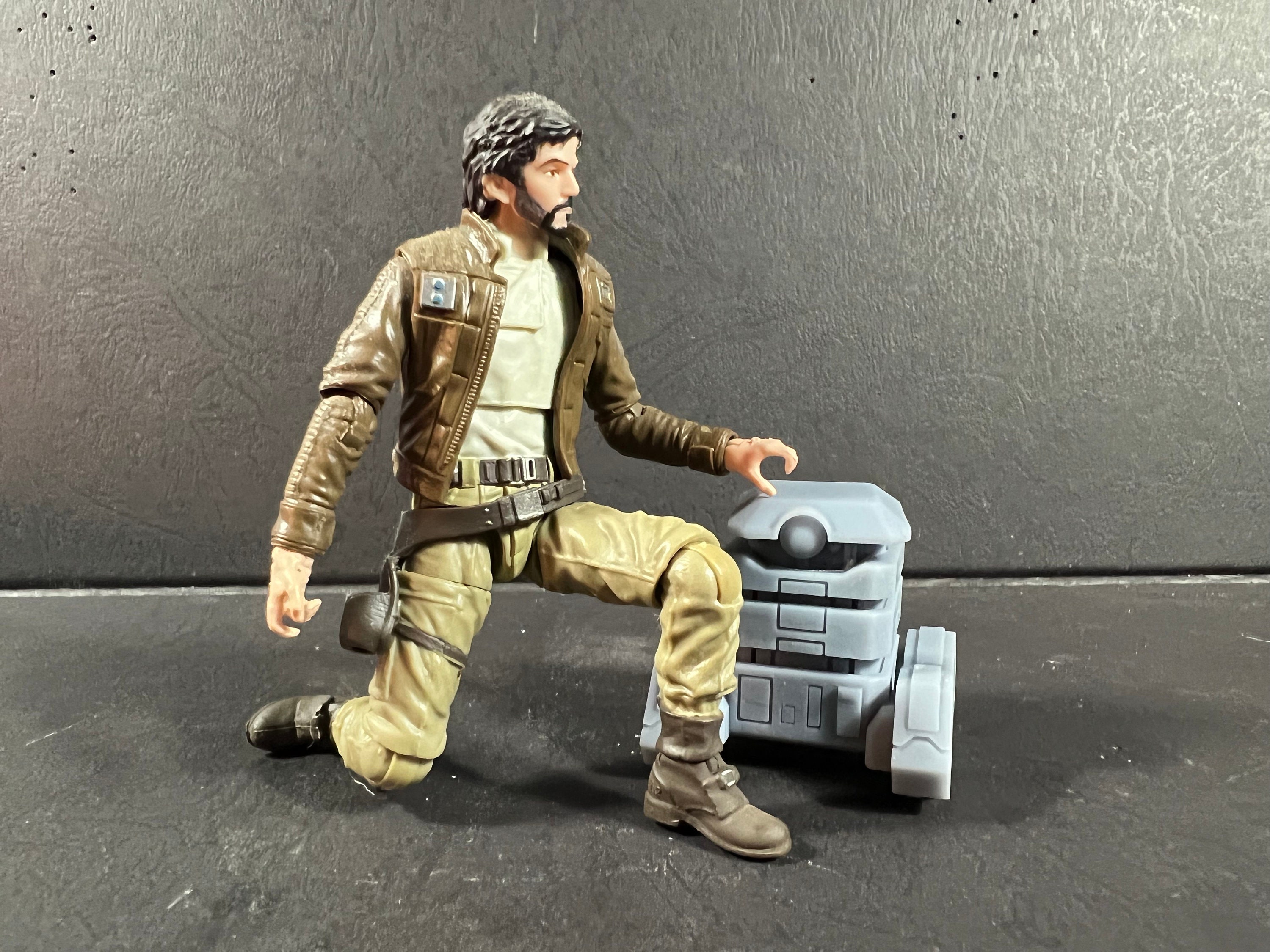 B2EMO (cassian Andors Droid) - 3D Printed Model Kit- Vintage-style Star ...