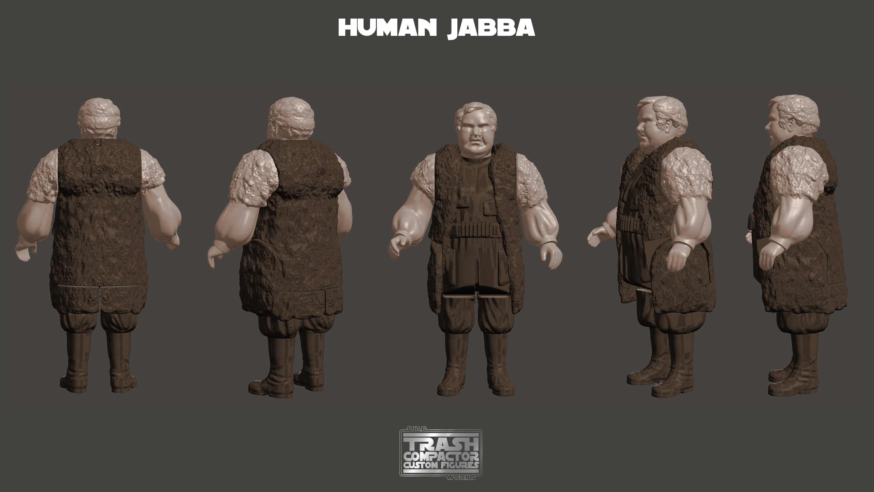Jabba The Hutt Original Human