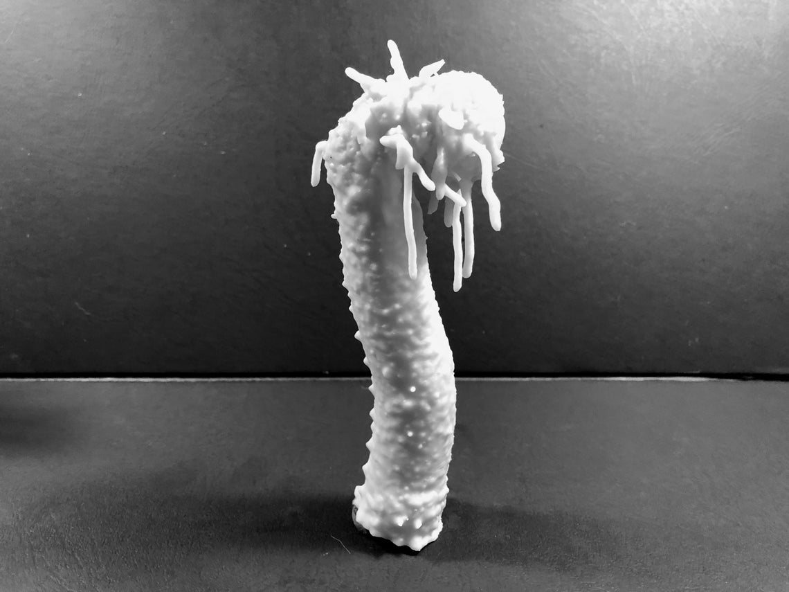 Unpainted Trash Monster (DIANOGA) Head - 3D Printed- Vintage-style Star ...