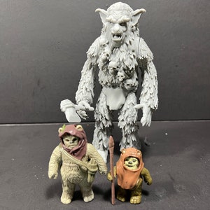 Gorax (ewoks Animated) - 3D Printed Model Kit- Vintage-style Star Wars ...