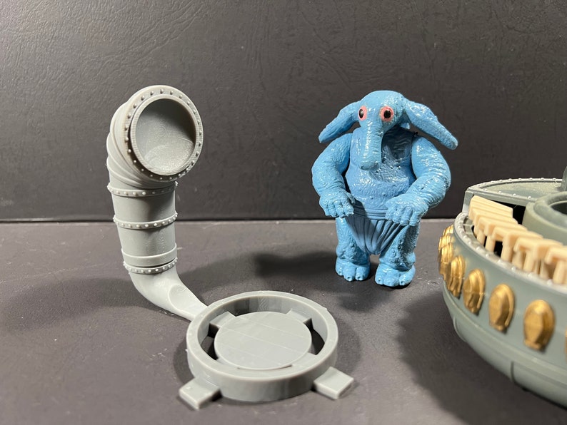 Max Rebo Organ Horn 3D Printed Model Kit - Etsy
