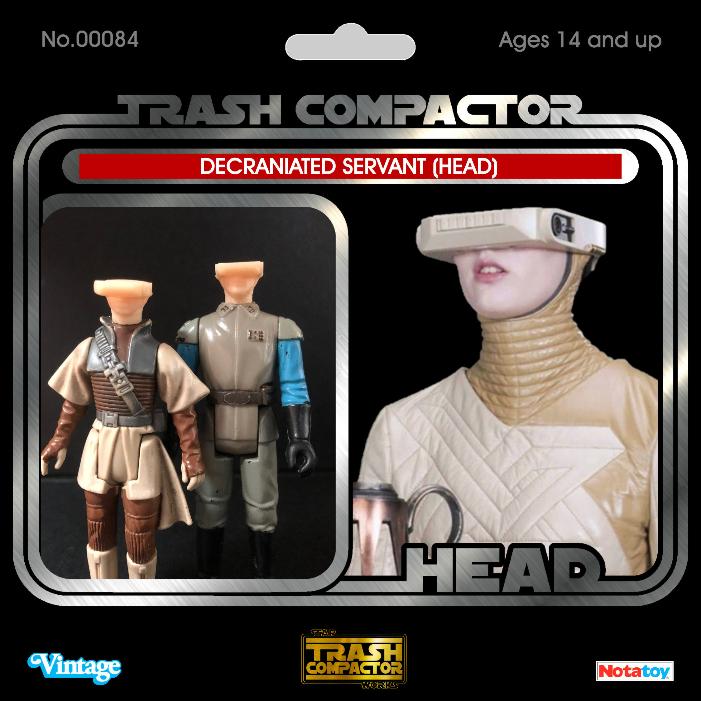 Decraniated Servant Head 3D Printed Model Kit - Etsy Hong Kong