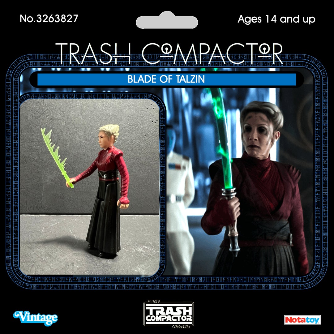 Blade of Talzin - 3D Printed - Vintage-style Star Wars Custom - Etsy