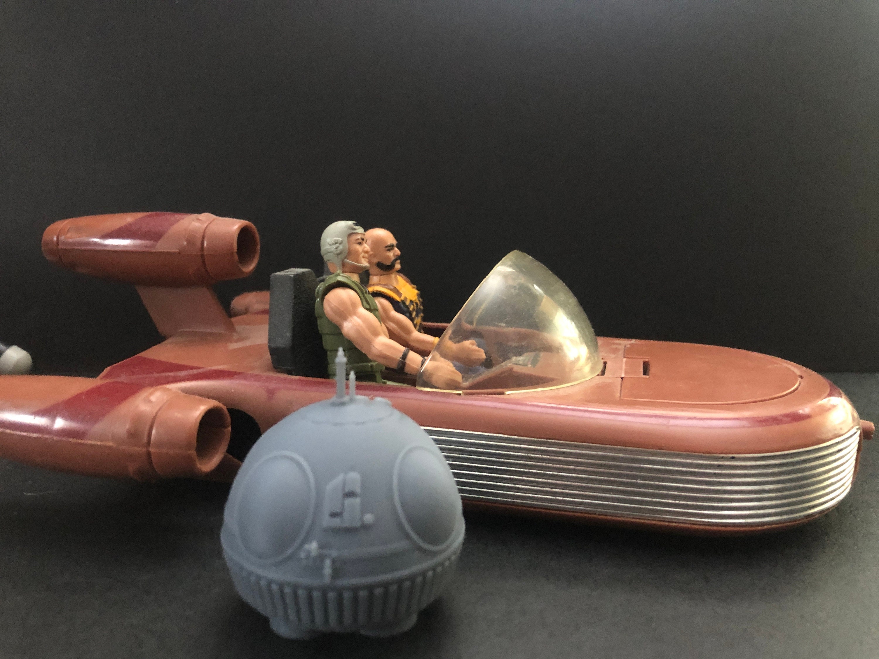 Concept Messenger Droid (RALPH MCQUARRIE) - 3D Printed Model Kit ...
