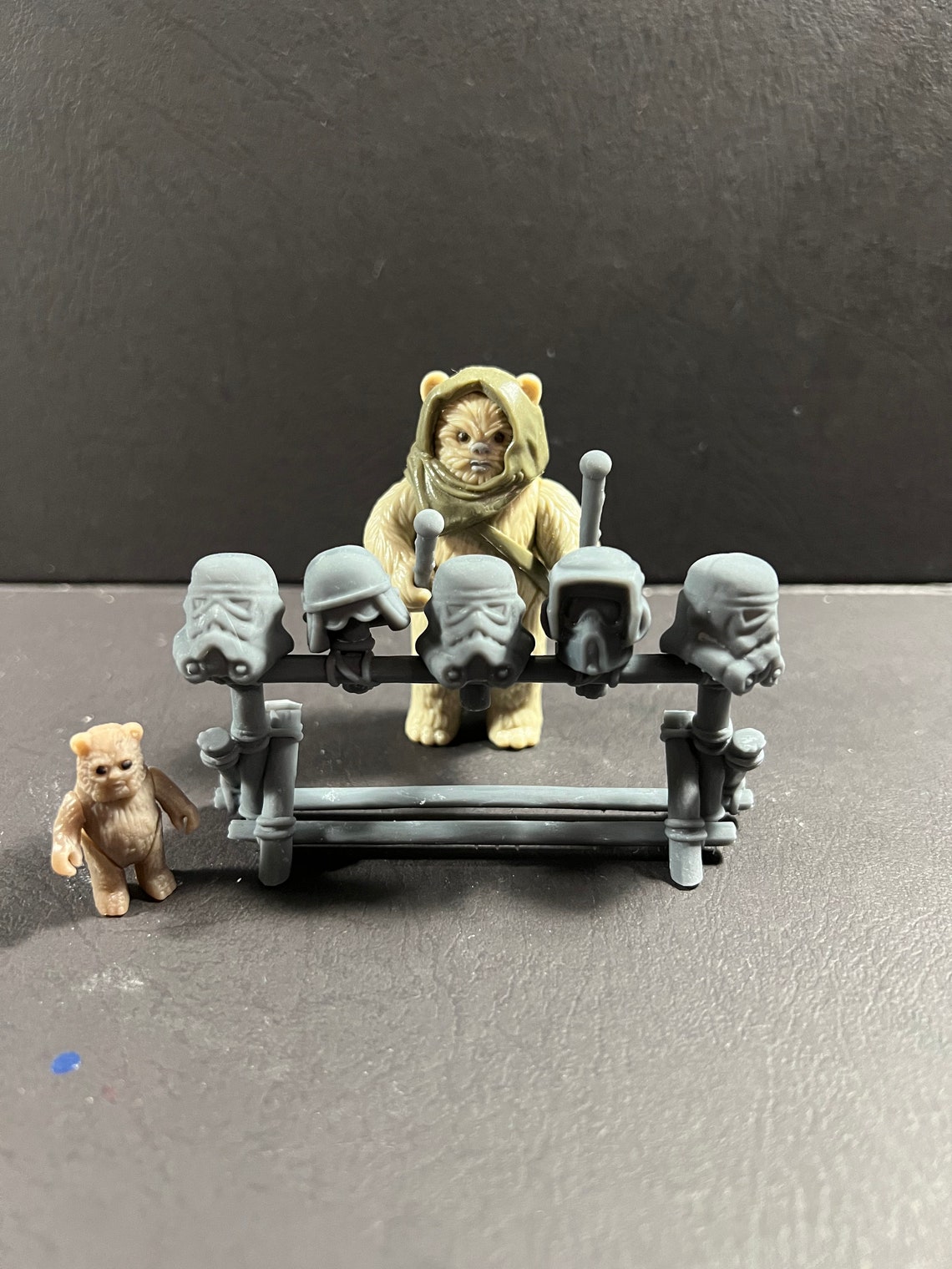 Ewok Helmet Drums 3D Printed Model Kit - Etsy