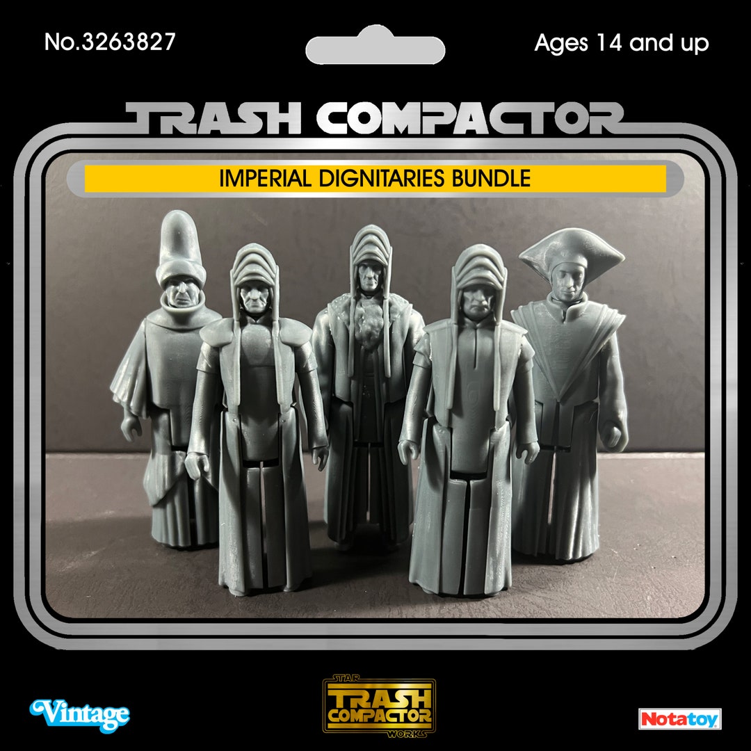 Imperial Dignitaries Bundle 3D Printed Model Kit Vintage-style Star ...