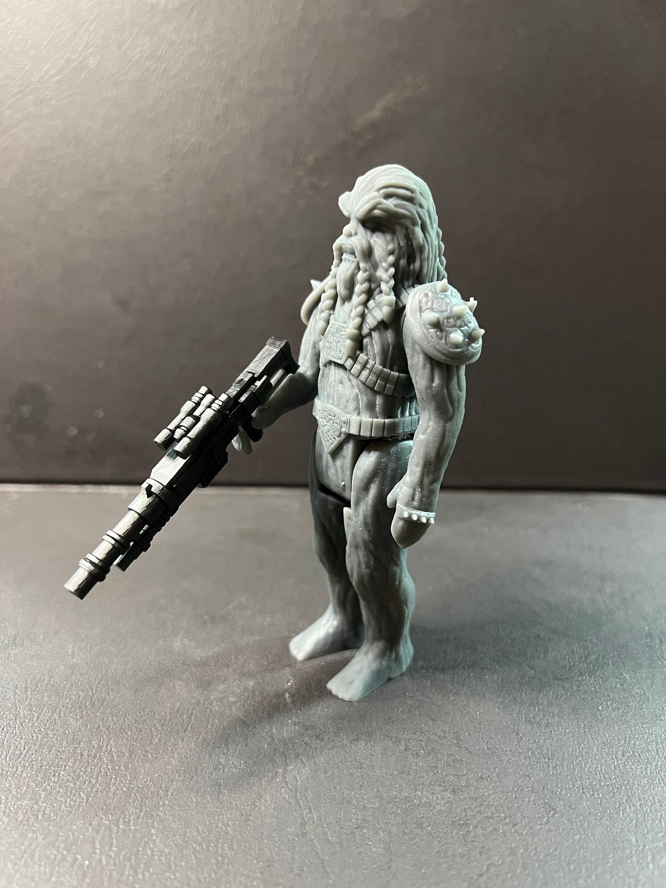 Black Krrsantan Weapon the Book of Boba 3D Printed Model - Etsy