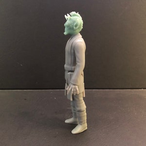 Rodian Jedi Knight - 3D Printed Model Kit- Vintage-style Star Wars ...