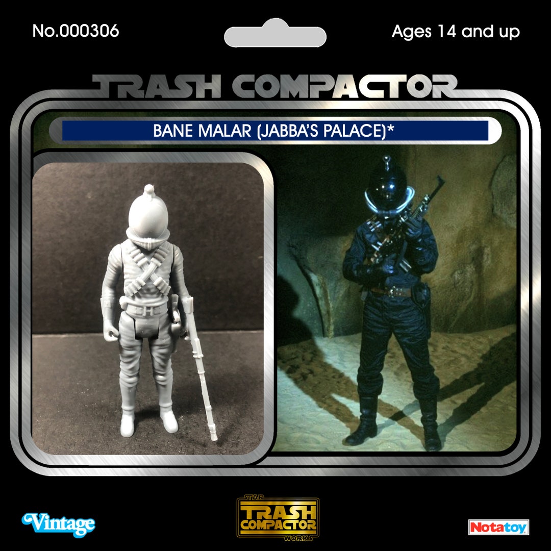 Bane Malar - 3D Printed Model Kit- Vintage-style Star Wars Custom - Etsy
