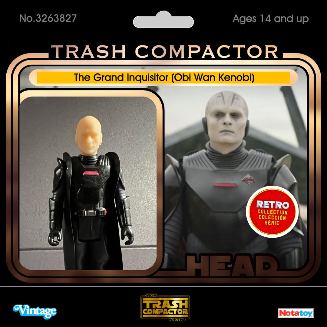 The Grand Inquisitor (obi Wan Kenobi) Head - 3D Printed Model Kit ...