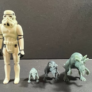 Womp Rat (three Sizes) - 3D Printed Model Kit- Vintage-style Star Wars ...
