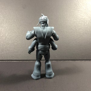 Pong Krell (the Clone Wars) - 3D Printed Model Kit- Vintage-style Star ...