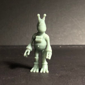 Colonel Meebur Gascon Figure - 3D Printed Model Kit- Vintage-style Star ...