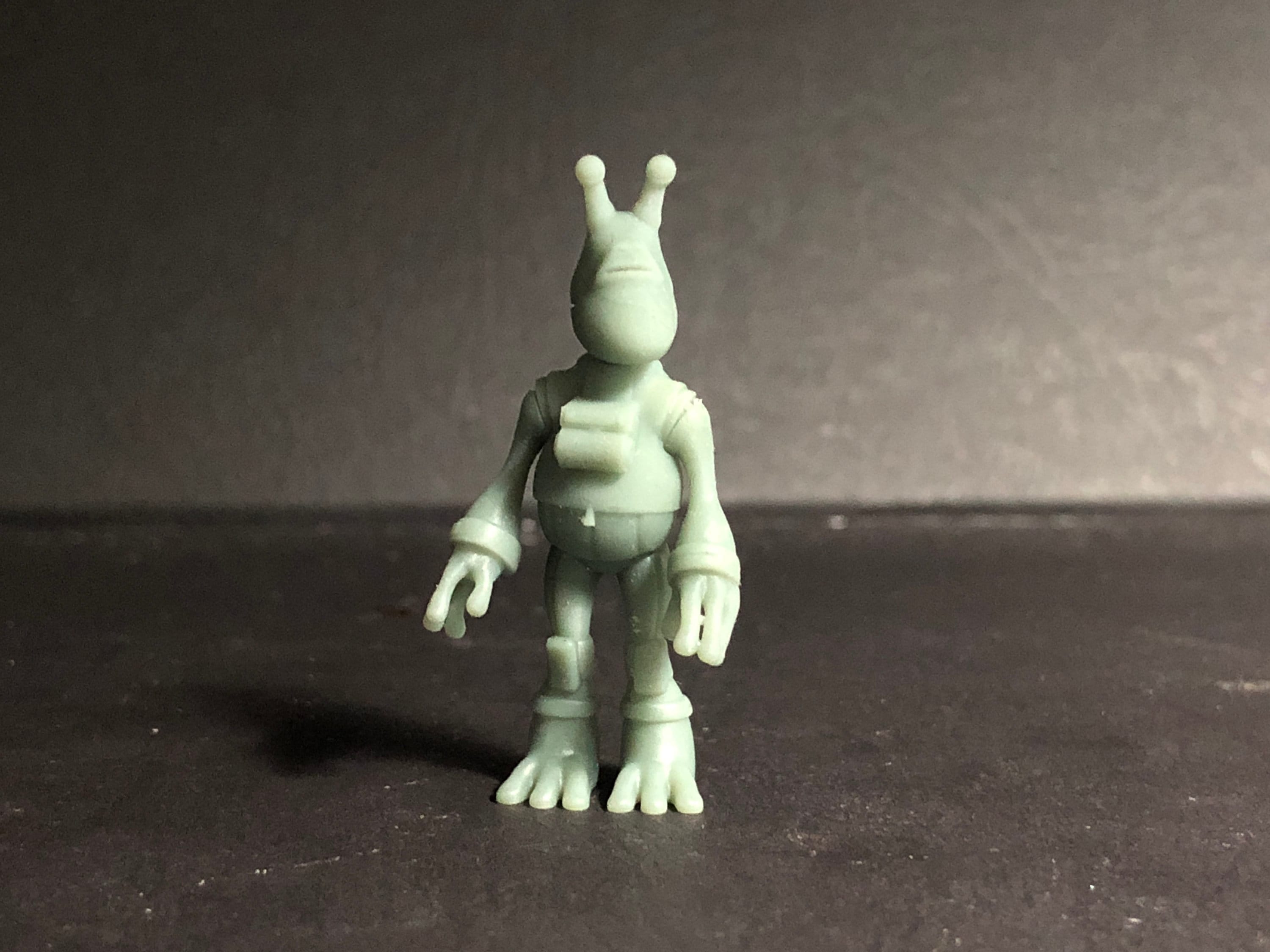 Colonel Meebur Gascon Figure 3D Printed Model Kit - Etsy Finland