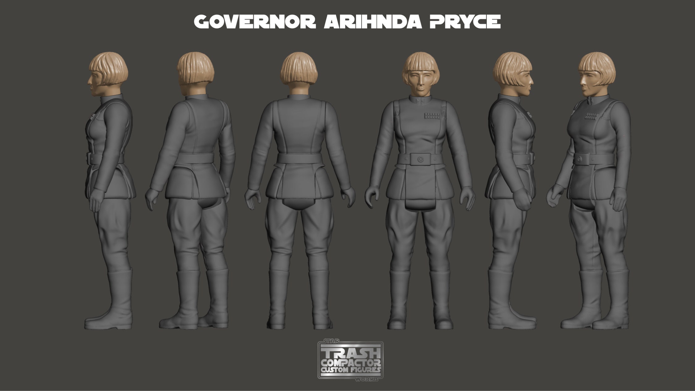Governor Arihnda Pryce 3D Printed Model Kit - Etsy