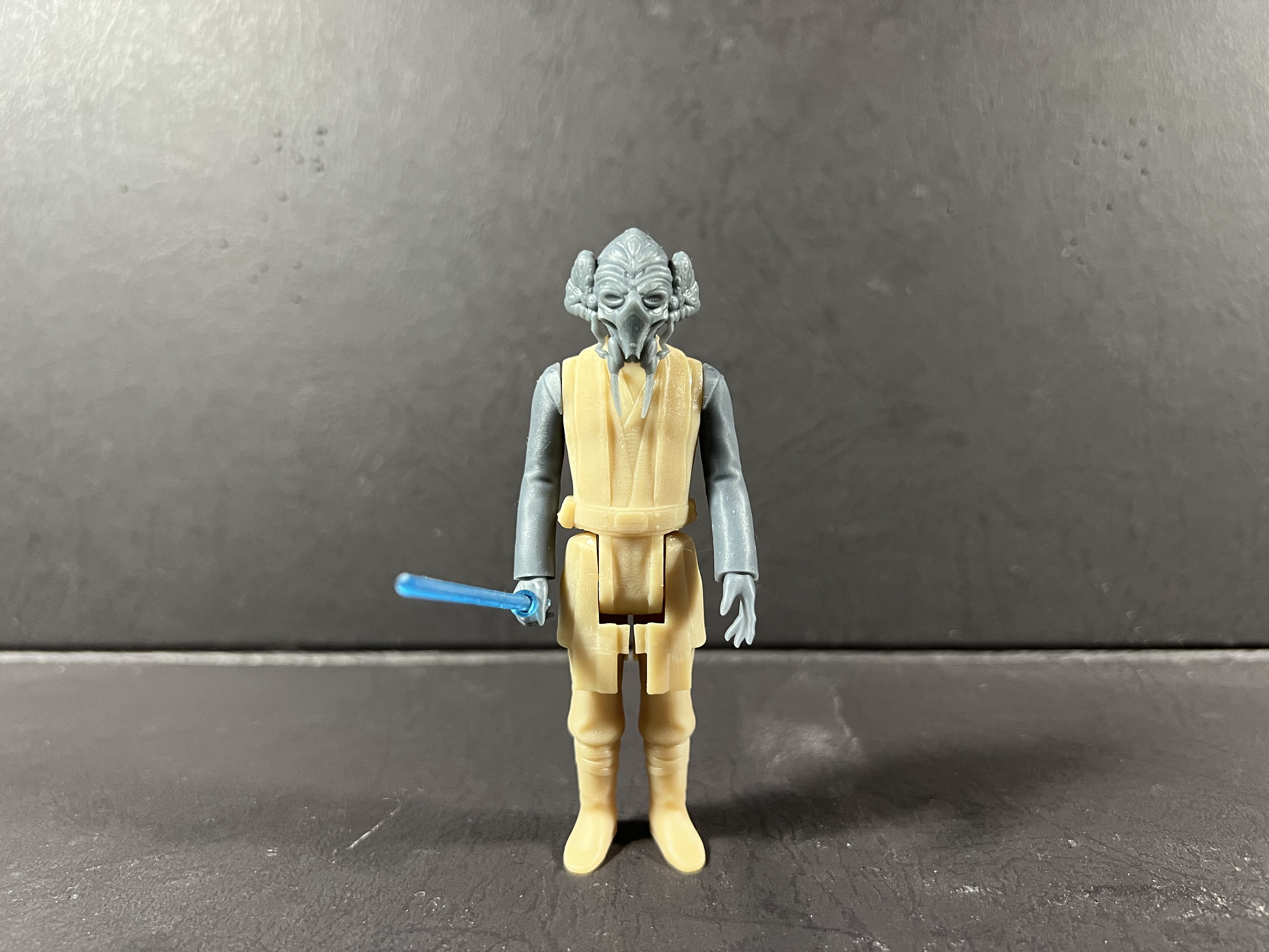 Jedi Knight Plo Koon - 3D Printed Model Kit- Vintage-style Star Wars ...