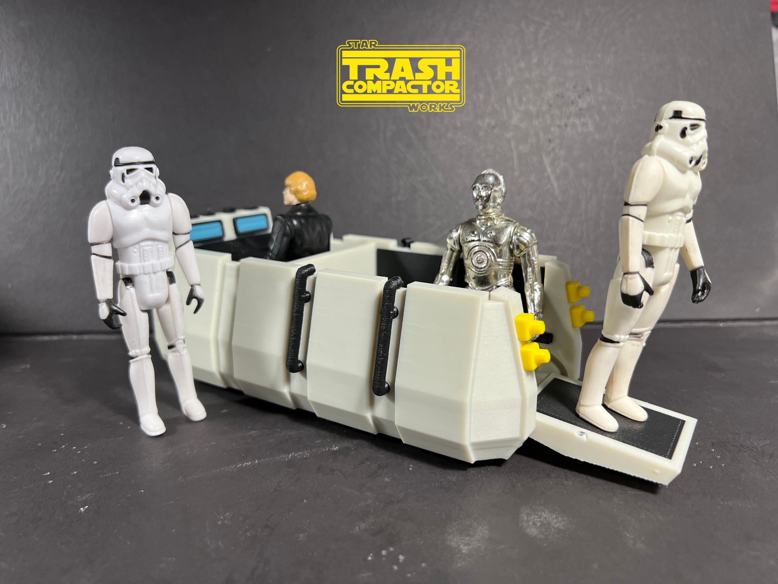 Hoth Rebel Speeder Transport - 3D Printed Model Kit- Vintage-style Star ...