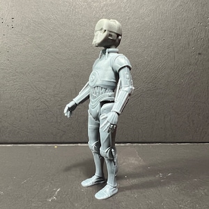 Copper Droid 3D Printed Model Kit Vintage-style Star Wars Custom - Etsy