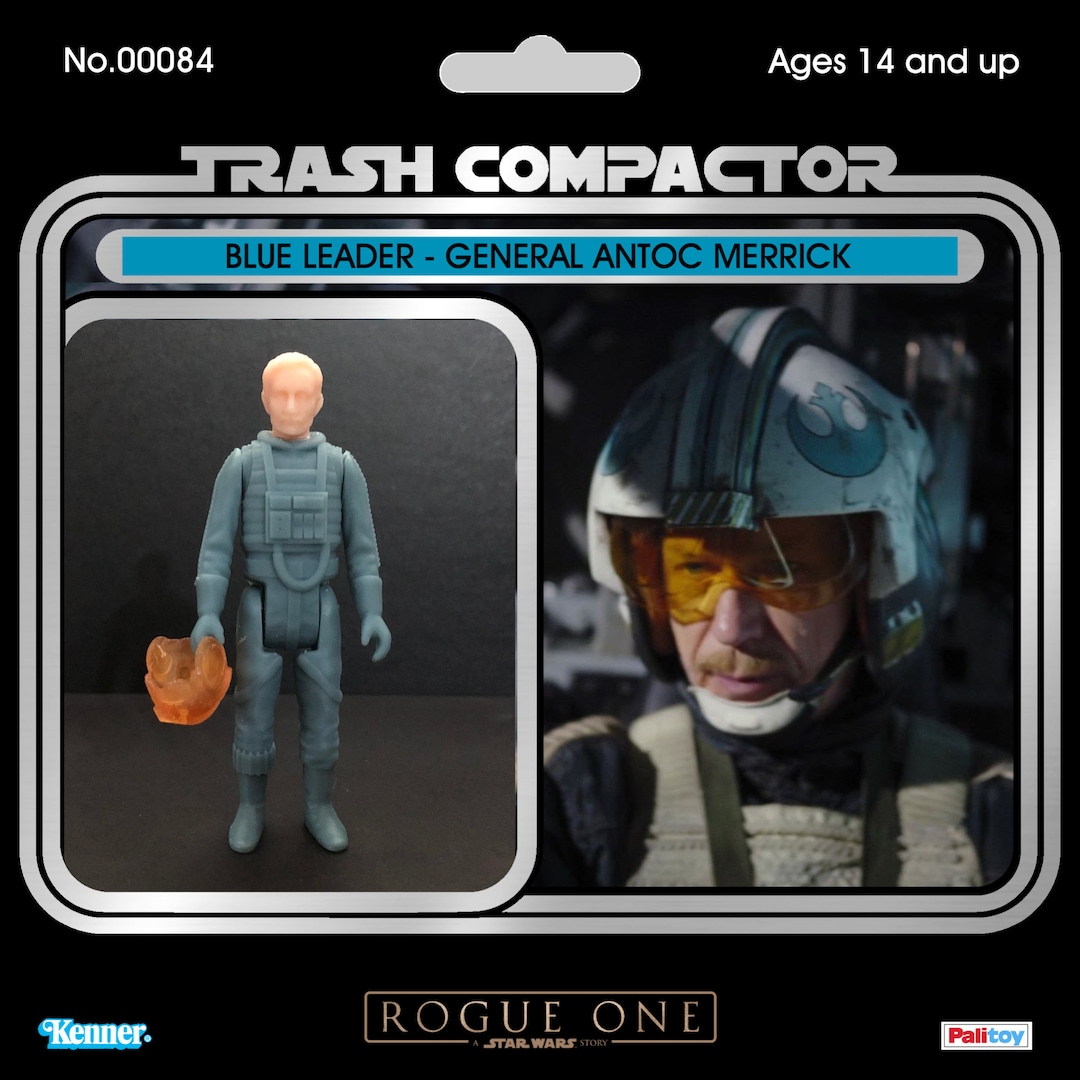 General antoc Merrick (blue Leader) Figure - 3D Printed Model Kit ...